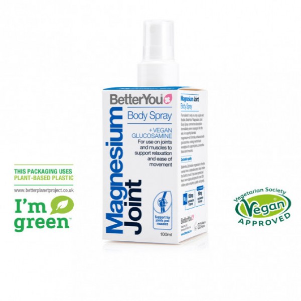 Magnesium Joint Body Spray (100 ml), BetterYou - Botaniq.ro - Magazin ...