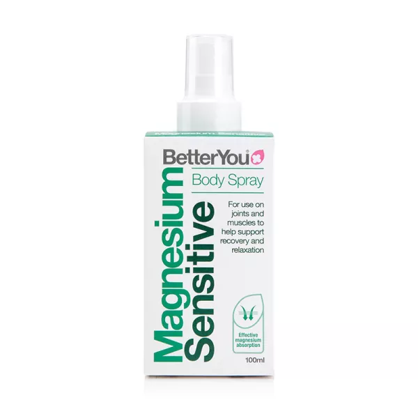 Magnesium Sensitive Body Spray (100 ml), BetterYou de la Botaniq.ro ...