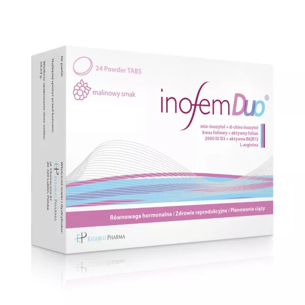 Inofem Duo Tabs (24 tablete masticabile), Establo Pharma de la Botaniq ...