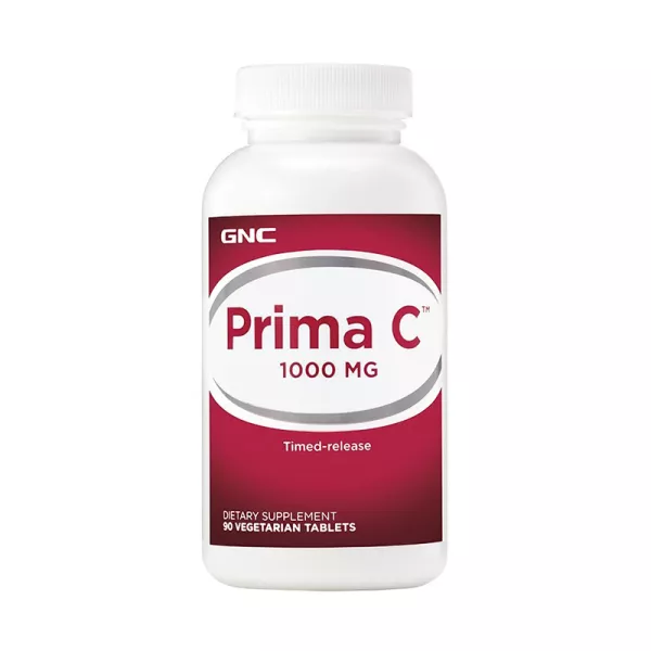 Prima C 1000 mg (90 capsule), GNC de la Botaniq.ro - Simte natura!