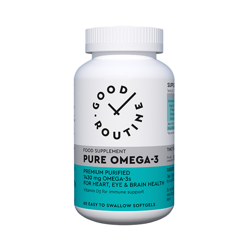 Pure Omega-3 (60 capsule moi), Good Routine - Botaniq.ro - Magazin Online