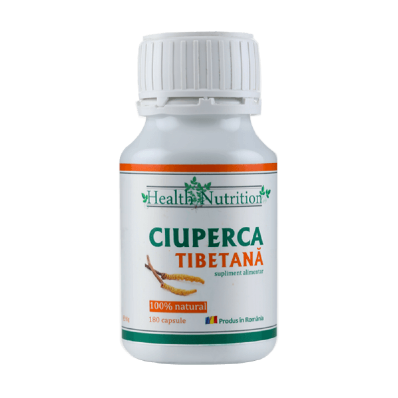 Ciuperca Tibetana (180 capsule), Health Nutrition - Botaniq.ro ...