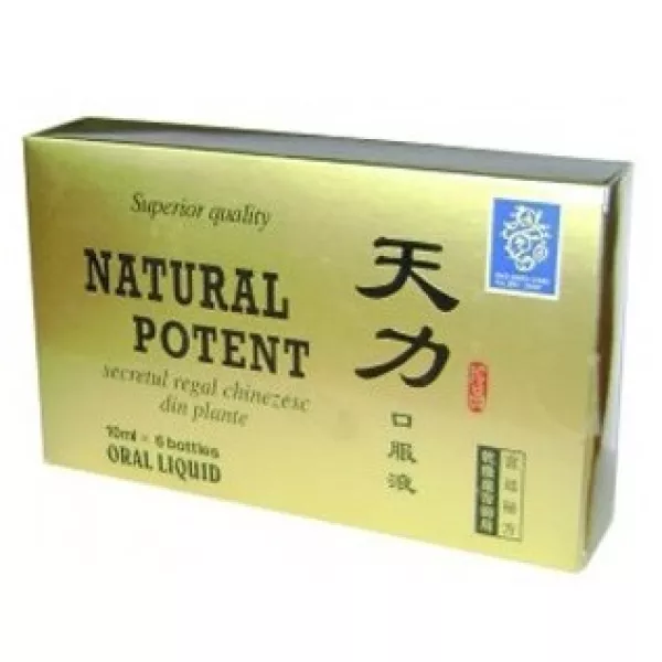 Natural Potent (6 fiole) de la Botaniq.ro - Simte natura!