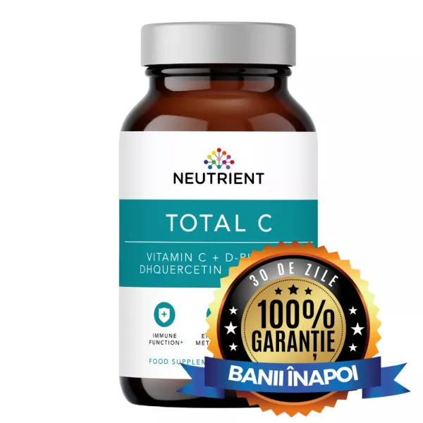 Total C Formulă avansată cu 5 tipuri de vitamina C (120 capsule ...