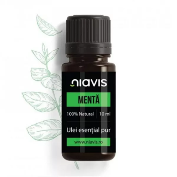 Ulei esential de menta (10 ml), Niavis de la Botaniq.ro - Simte natura!