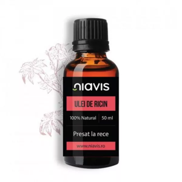 Ulei de ricin (50 ml), Niavis de la Botaniq.ro - Simte natura!