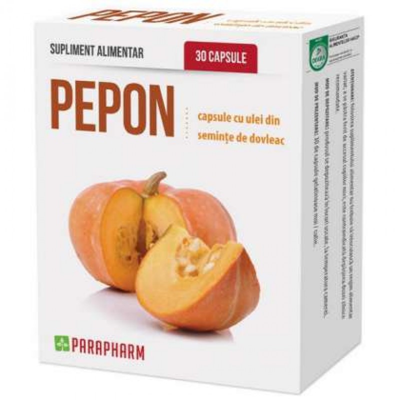 Quantumpharm, Pepon (capsule cu ulei de dovleac) (30 capsule) - Botaniq ...