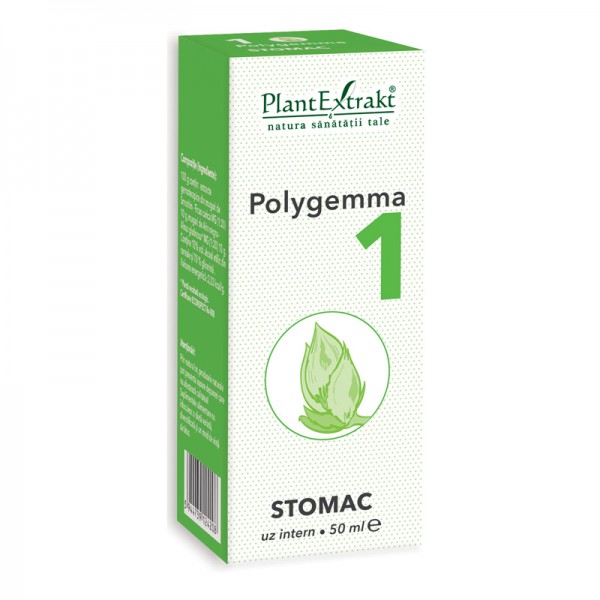Polygemma 1 - Stomac (50 ml), Plantextrakt de la Botaniq.ro - Simte natura!