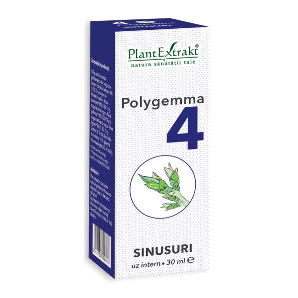 Polygemma 4 - Sinusuri (50 ml), Plantextrakt de la Botaniq.ro - Simte ...