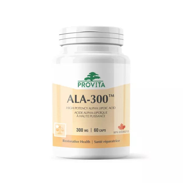 ALA-300 Acid Alfa Lipoic Standardizat Forte 300 mg (60 capsule ...