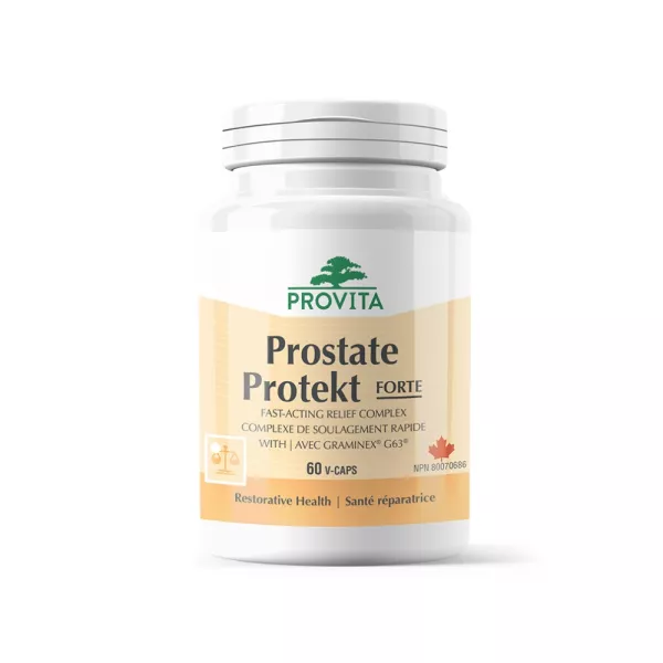 Prostate Protekt Forte (60 capsule), Provita Nutrition de la Botaniq.ro ...