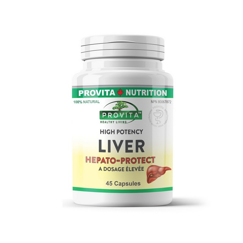Liver Forte Hepato Protect (45 capsule), Provita Nutrition - Botaniq.ro ...
