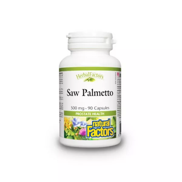 Saw Palmetto Forte Extract din fructe de palmier pitic 500 mg (90 ...