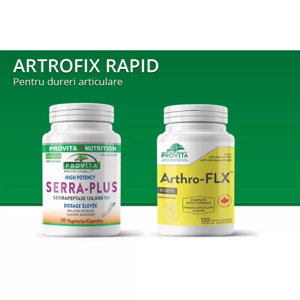 Protocol Artrofix Rapid pentru dureri articulare, Provita Nutrition de ...