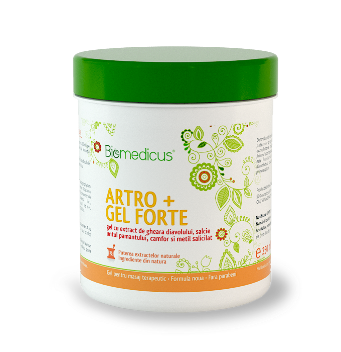 Biomedicus Artrogel Forte (250 ml), Renarthro - Botaniq.ro - Magazin Online