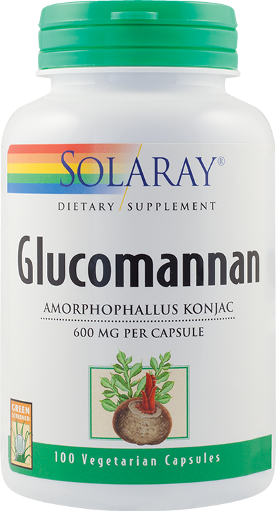 Glucomannan 600mg (100 capsule) - Botaniq.ro - Magazin Online