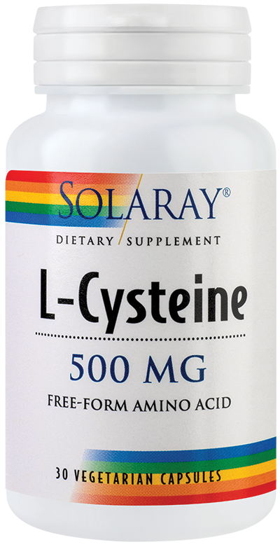 L-Cysteine 500 mg (30 capsule) - Botaniq.ro - Magazin Online