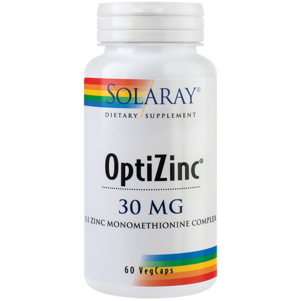 Optizinc 30 mg (60 capsule) - Botaniq.ro - Magazin Online