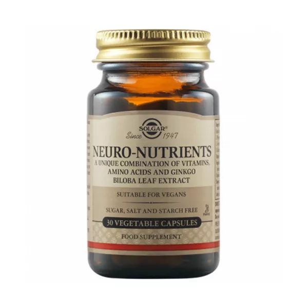 Neuro-Nutrients (30 capsule), Solgar de la Botaniq.ro - Simte natura!