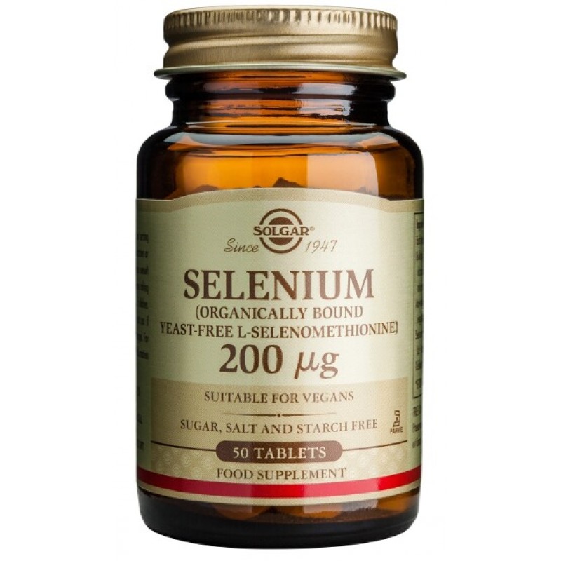 Selenium 200mcg (50 tablete) - Botaniq.ro - Magazin Online