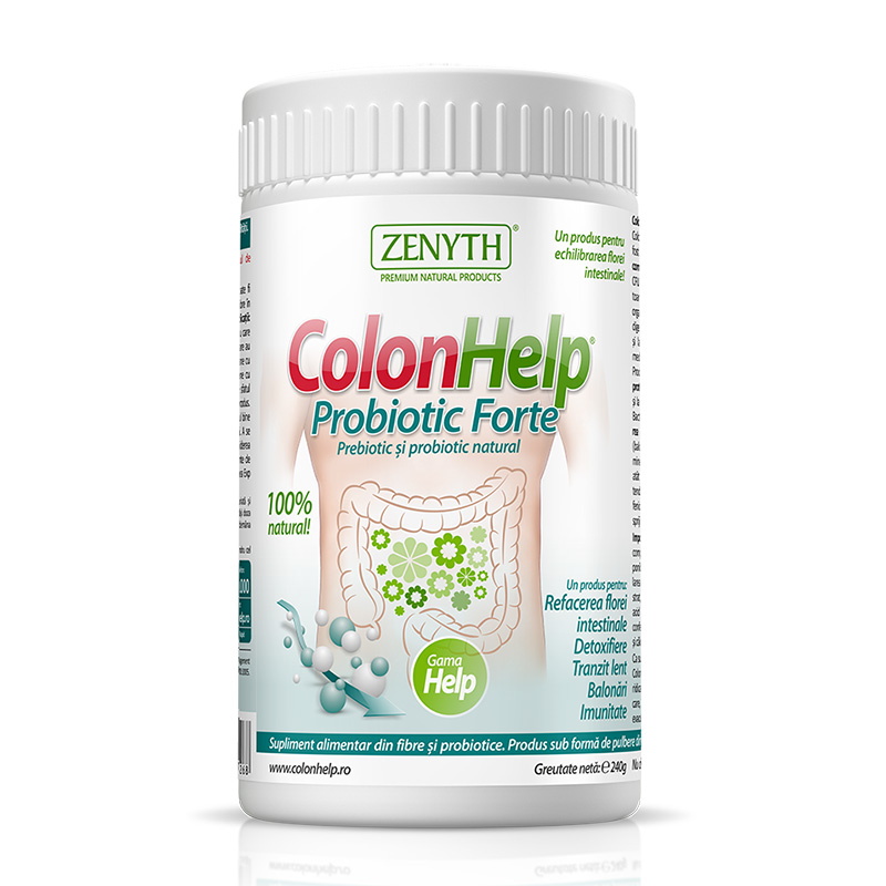 ColonHelp Probiotic Forte 240 grame, Zenyth Pharmaceuticals - Botaniq ...