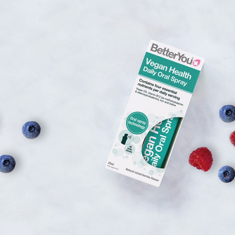 Vegan Health Oral Spray (25ml), BetterYou - Botaniq.ro - Magazin Online