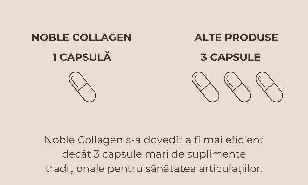 Colagen tip II Noble Collagen UC II (30 capsule), Ancient and Brave de ...