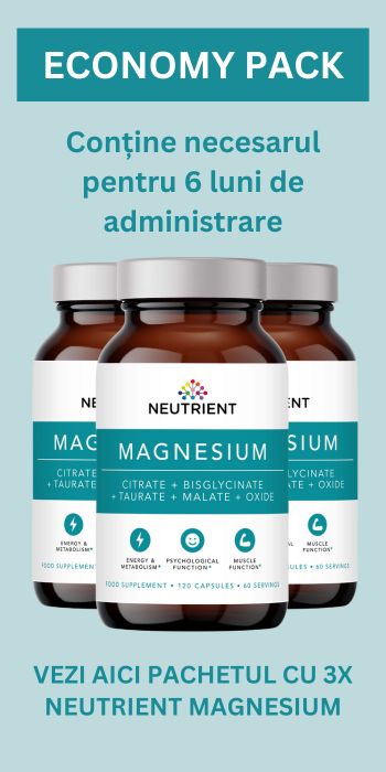 Magneziu - Formula cu 4 chelați (120 capsule), Neutrient de la Botaniq ...