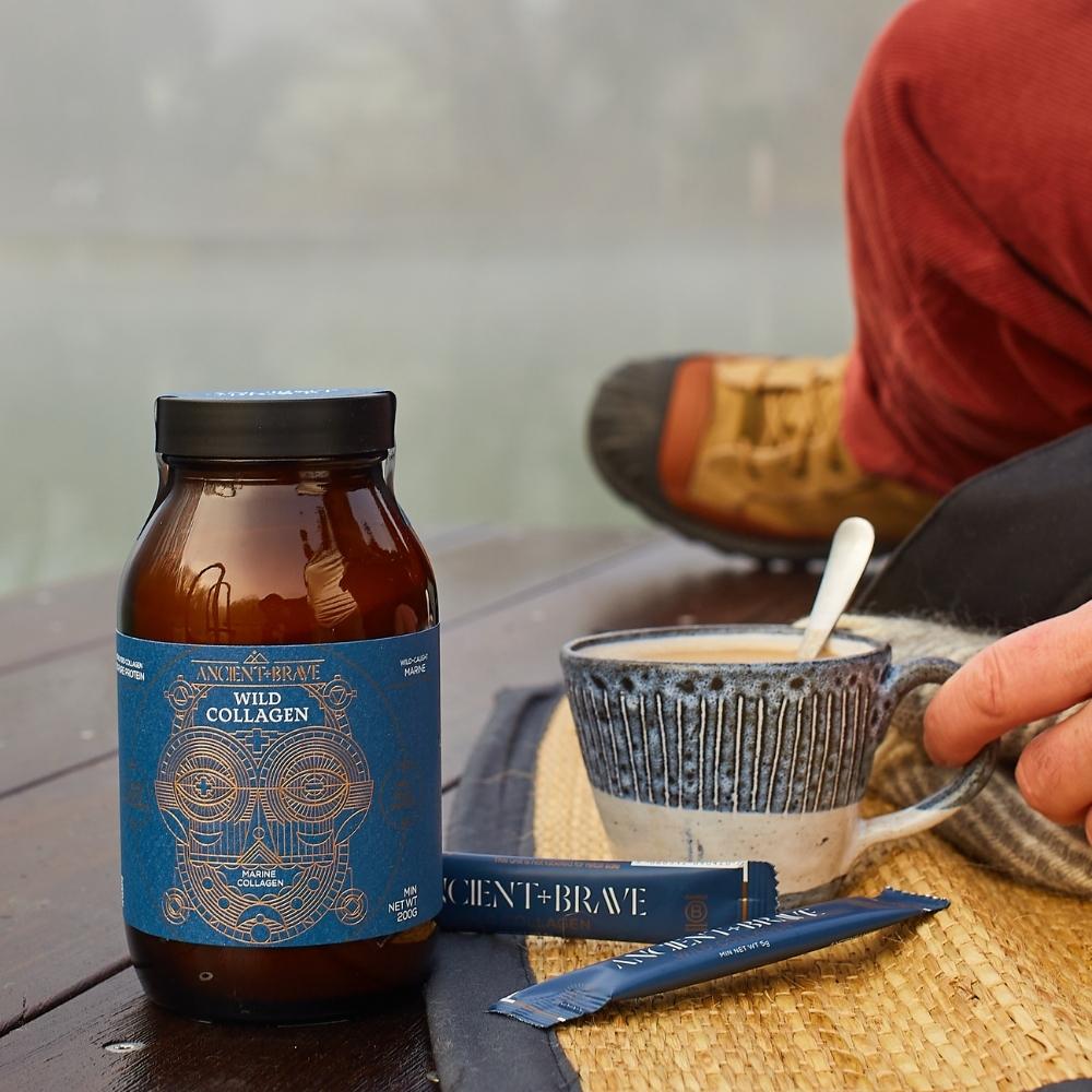 Wild Collagen Marin 200g (40 portii), Ancient and Brave de la Botaniq ...