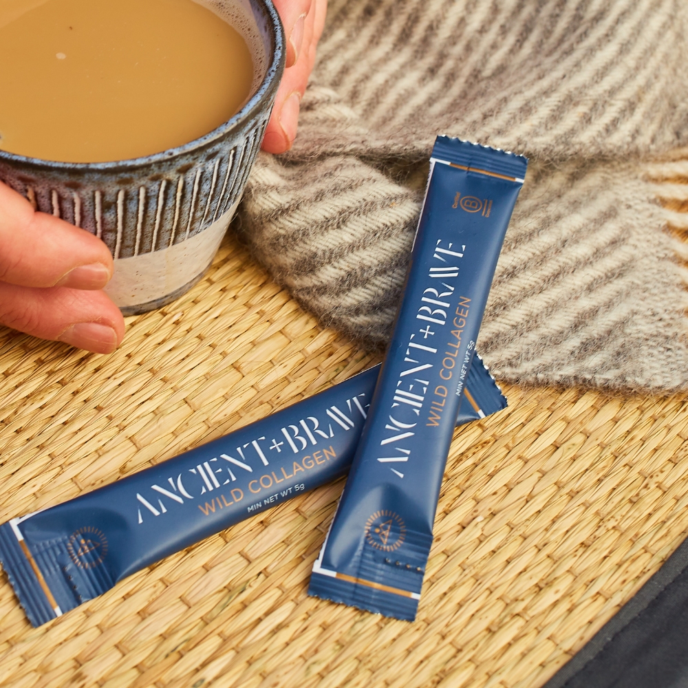 Wild Collagen Marin 15 plicuri x 5g, Ancient and Brave de la Botaniq.ro ...