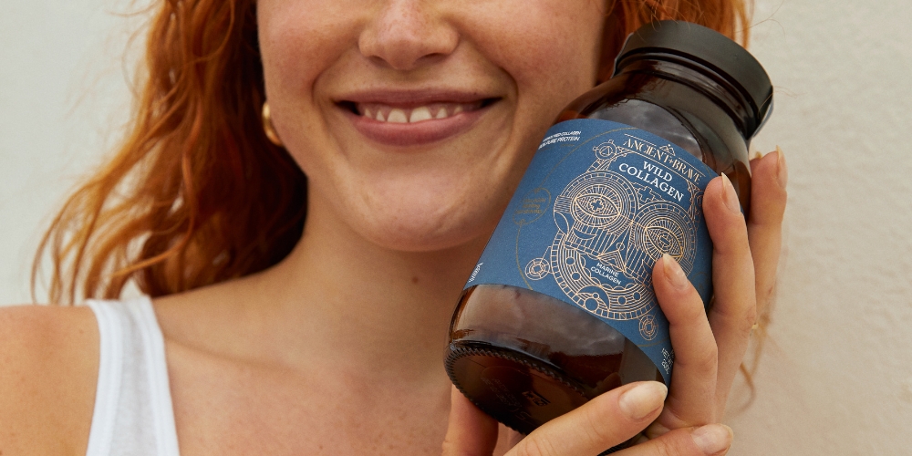 Wild Collagen Marin 200g (40 portii), Ancient and Brave de la Botaniq ...